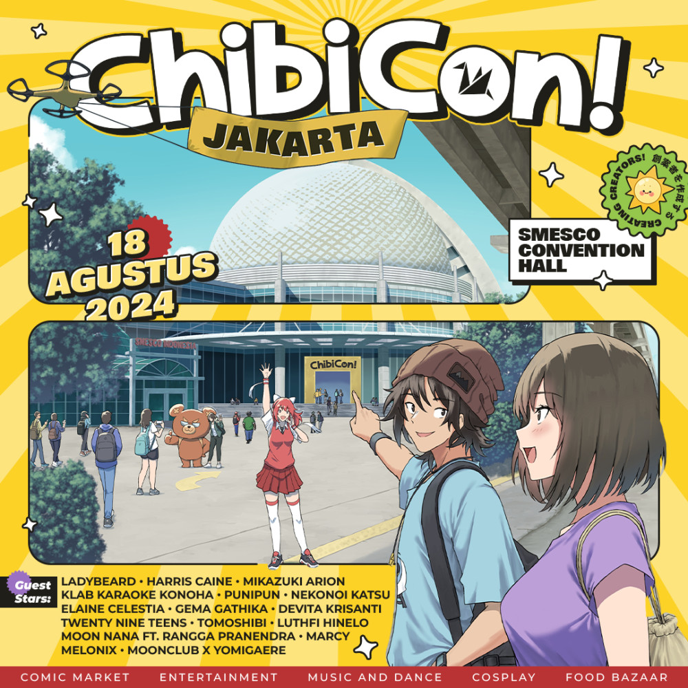 Chibicon Akan Hadir Di SMESCO Jakarta Pada Tanggal 18 Agusutus 2024 ...