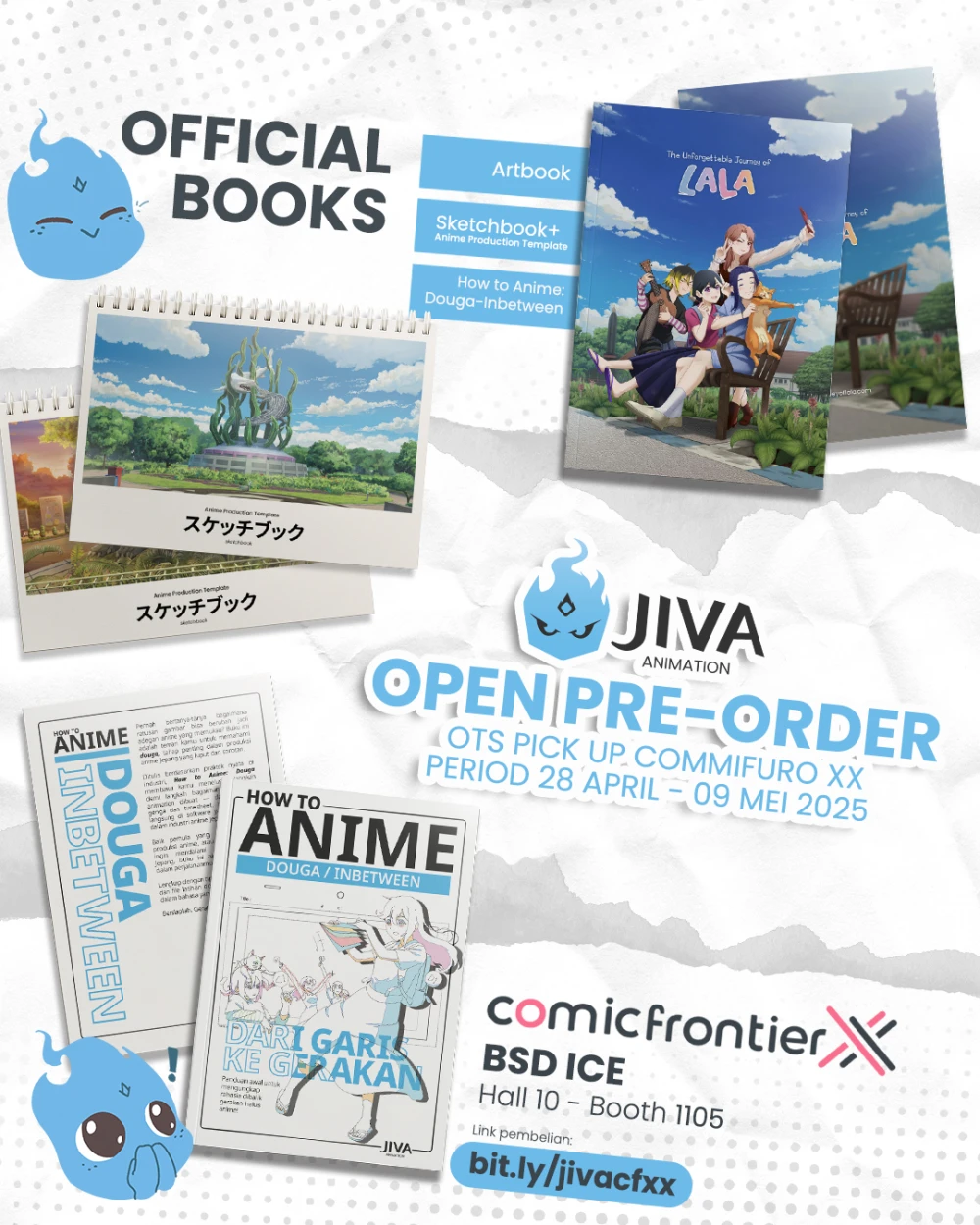 Jiva Animation Hadir di Comifuro 20: Tampilkan Produksi Anime - Mokultur