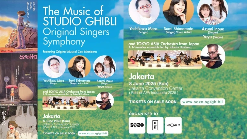 Konser Musik Anime dan Studio Ghibli di AFA ID 2025 - Mokultur